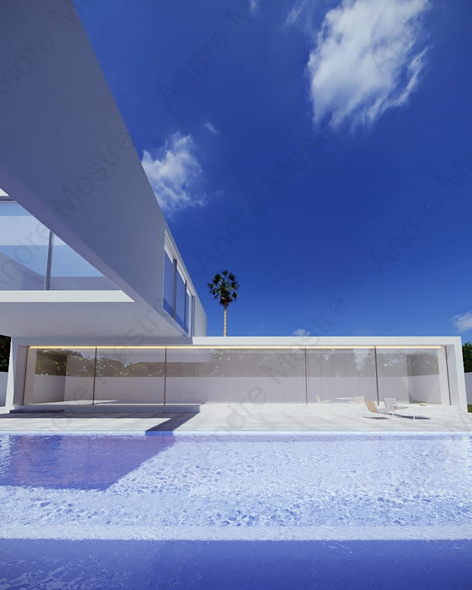 Create hyper realistic exterior 3d visualizations by Andre_b_mestre ...