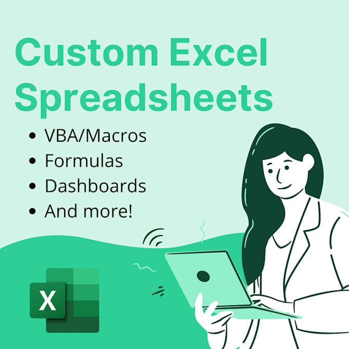 Build your custom excel spreadsheet by Devinlynn867 | Fiverr