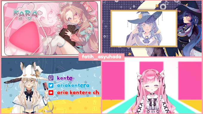 Make amazing a debut intro video for vtuber and streamer by ...