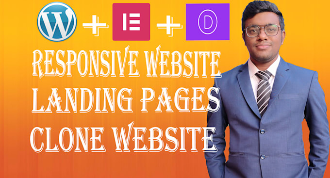 Design wordpress website, landing pages with elementor pro by ...