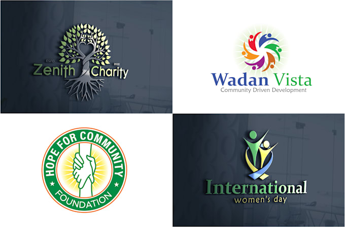 Design nonprofit, charity, community, and ngo logo by Pmsstudio | Fiverr