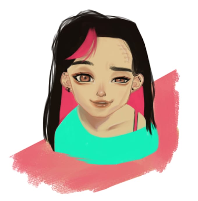 Draw cute avatar or profile picture by Ryanndraws | Fiverr