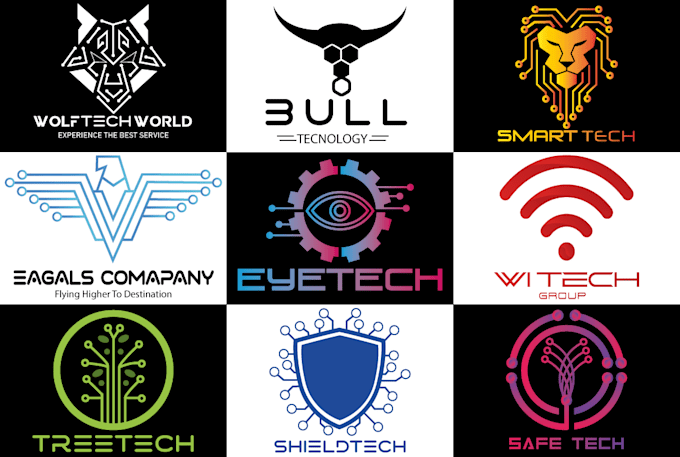 Design professional tech software and technology logo by ...
