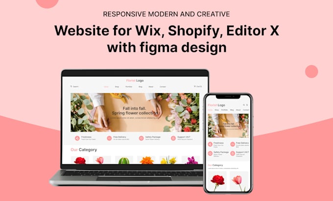 Create fully responsive website on wix with figma design by Rinu1412 ...