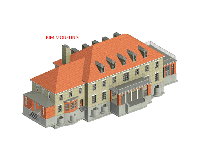 Create bim model with revit architecture by Pickhome | Fiverr