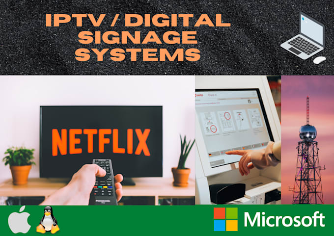 Design, troubleshoot your iptv, digital signage system by Jakram | Fiverr