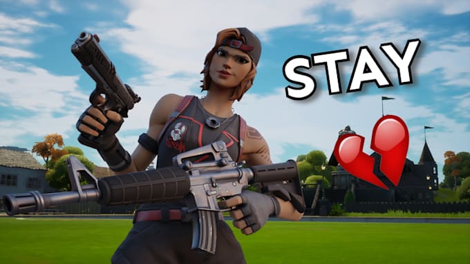 Make you a simple and clean fortnite thumbnail by Ninjayeti923 | Fiverr