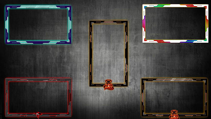 Make you a webcam frame for your stream by Blanconamber | Fiverr