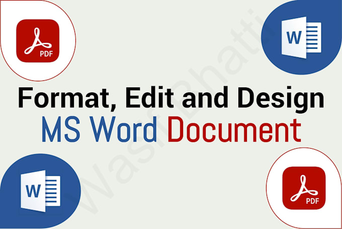 Create, edit, format, design microsoft word documents by ...