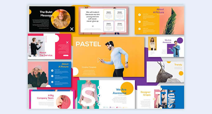 Create an eye catching slides for your presentation by Mjontime_24 | Fiverr