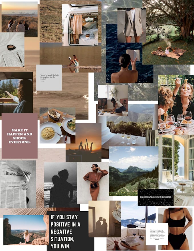 Create your custom vision board by Abbymwhite | Fiverr