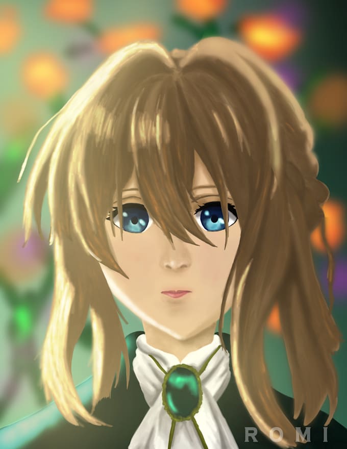 Draw you a portrait, concept art, oc, anime art for you by Romiardi ...