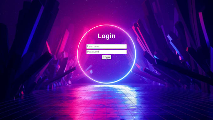 Make a simple loginpage with html and css by Tapps12 | Fiverr