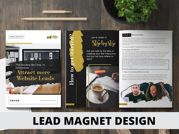 Design a professional pdf lead magnet or workbook by Muhammadmaji878 ...