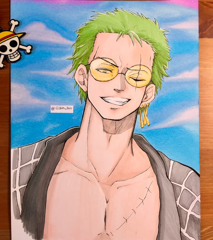 Artwork drawing manga style by Obinbin | Fiverr