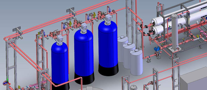 Do process pipeline engineering, design, and drafting using 2d and 3d ...