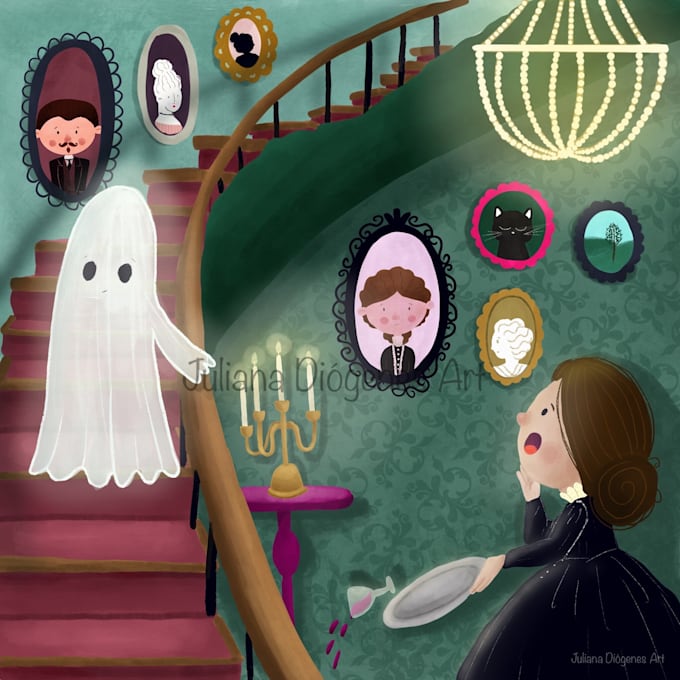 Do a bright and fun childrens book illustration for you by Juhdio | Fiverr