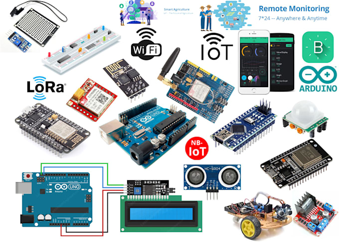 Code your arduino, nodemcu project for you by Chaminisew | Fiverr