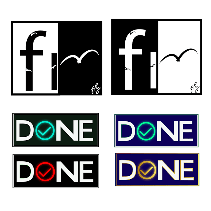 Design a modern unique minimalist logo with elegance by Thesmartworker9 | Fiverr