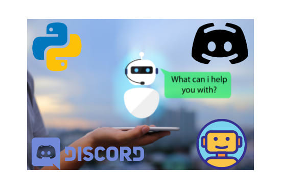 Create discord bots in python by Talhairfan10 | Fiverr