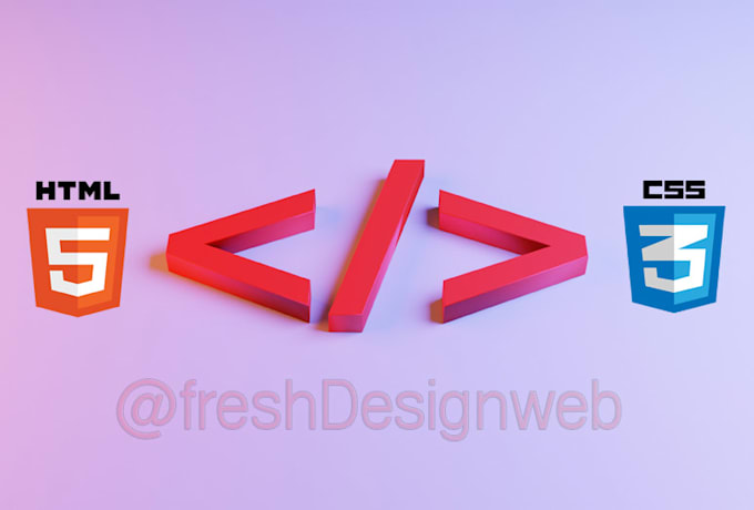 Design modern website using html and css by Mohamdmustafa1 | Fiverr