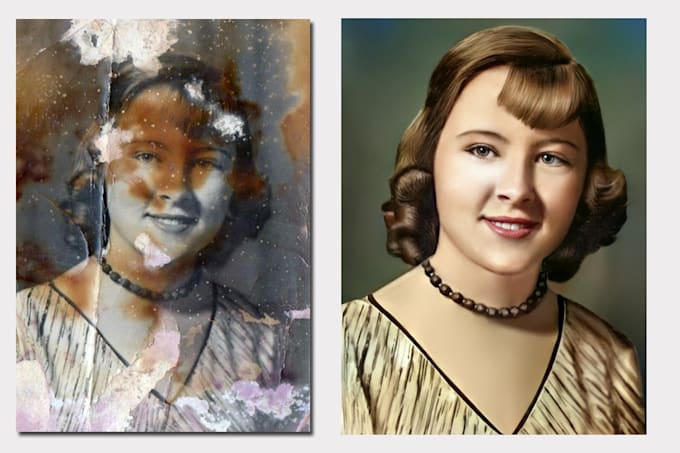Restore old photos, fix and colorize old and damaged photos by ...
