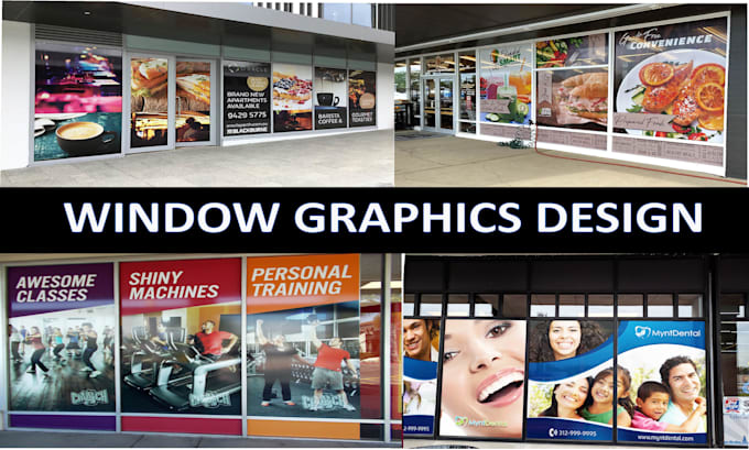Do awesome, vip, premium shop front, billboard window, graphics ...
