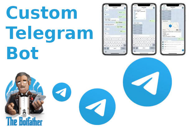 Create a custom telegram bot for your business by Manshes | Fiverr