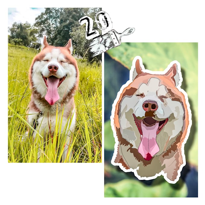 Make personalize vector of your pics by Anishd2 | Fiverr