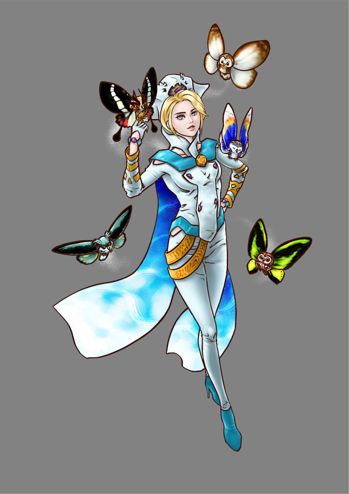 Draw unique original characters by Ezrapilipus | Fiverr