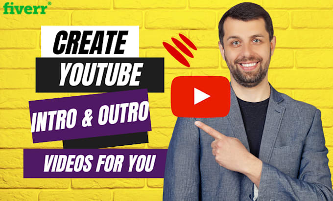 Make intro and outro for youtube videos by Taniraja45 | Fiverr