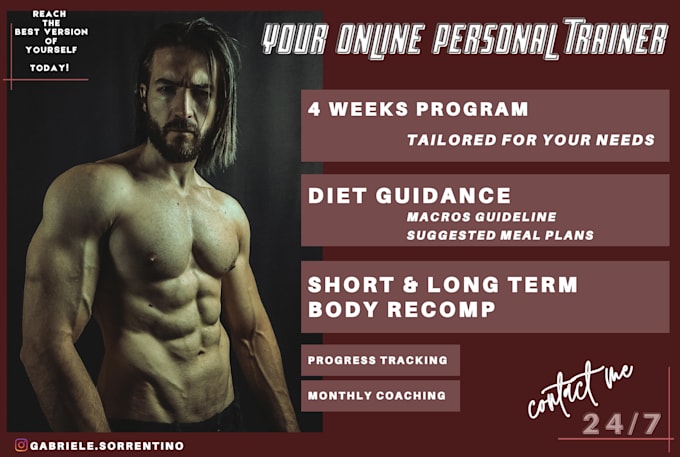 Make tailored workout programs for your specific needs and goals by ...