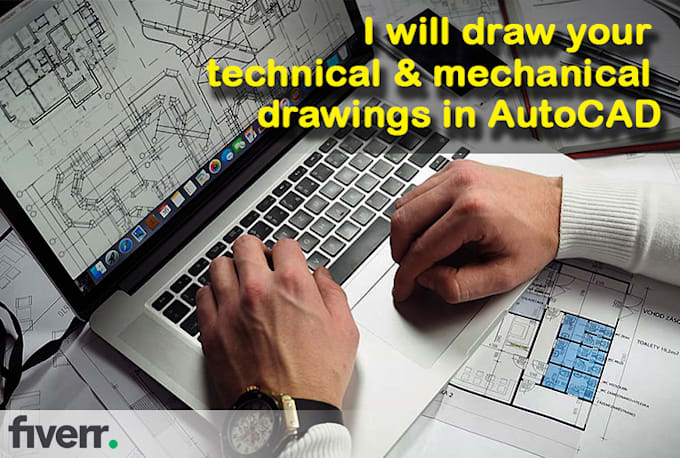 Draw your 2d technical and mechanical drawing in autocad by Nipunacad ...