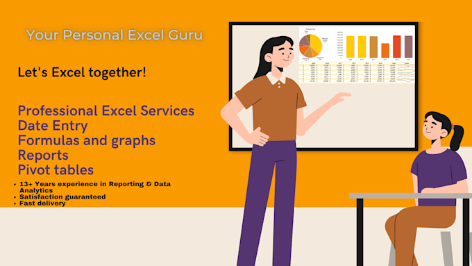 Teach you how to use excel by Stashiralf | Fiverr
