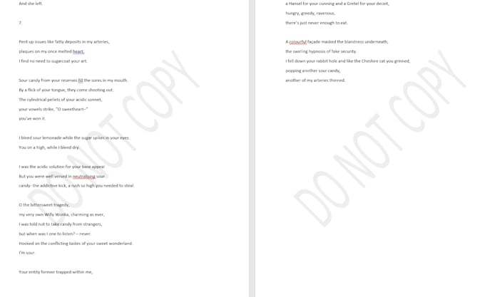 String together the perfect poem within a day by Nadja_sulj | Fiverr