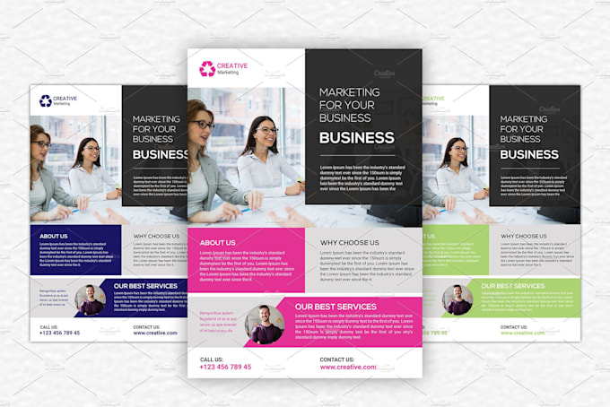 Design the best flyer, poster, brochure and sell sheets by Mrcove | Fiverr