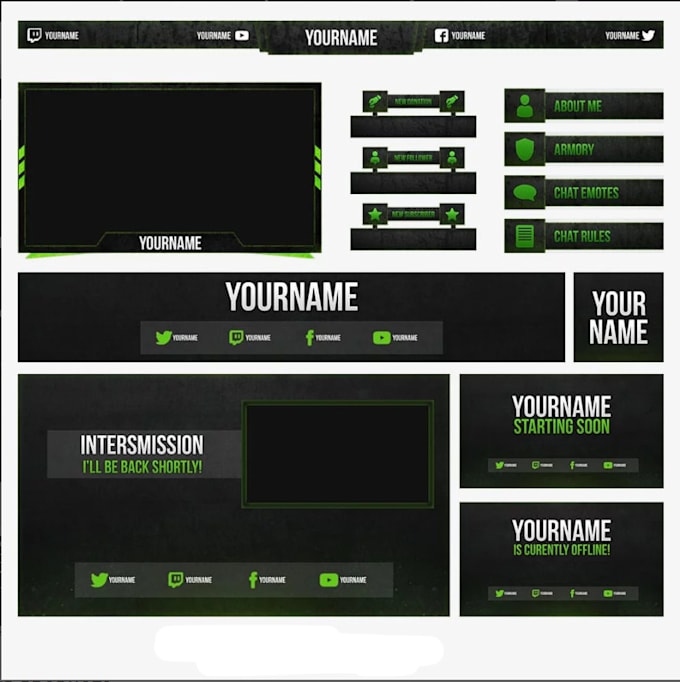 Do professional streamer design by Avisdesing | Fiverr