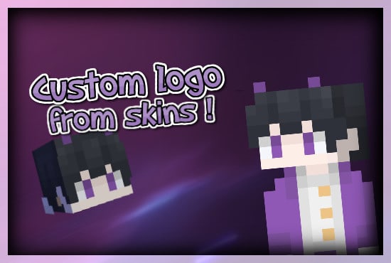 Make you a logo from your minecraft skin by Imsifo | Fiverr