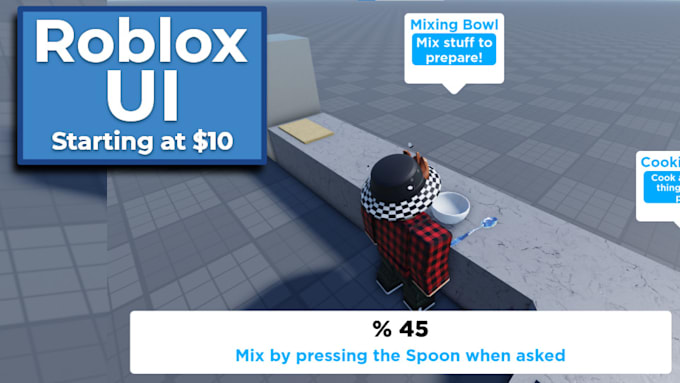 Program and design your ui for roblox game by Alexerooo | Fiverr