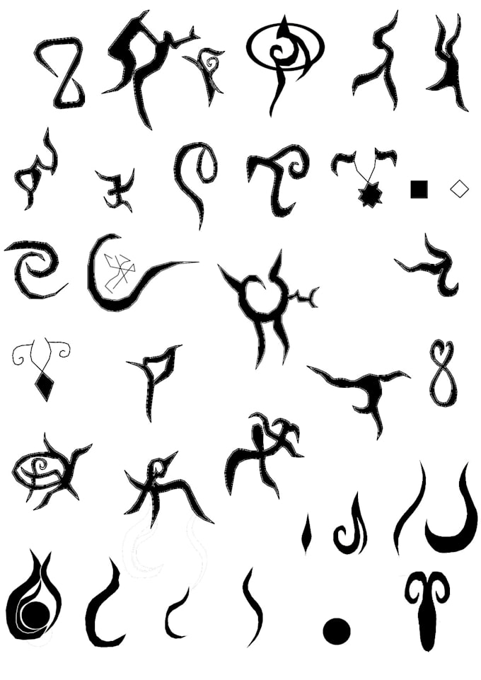Create a custom fantasy rune by Jodfrost791 | Fiverr