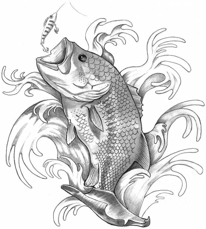 Draw an amazing tattoo design for you by Lawasquen | Fiverr