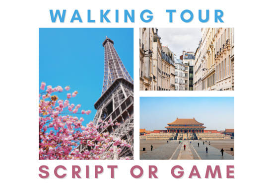 Write a fun treasure hunt in your city by Katakatica | Fiverr