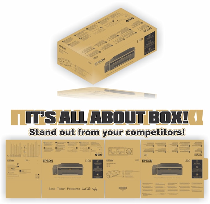 Design a comfortable and perfect box for your product by Fmdelacruz18 ...