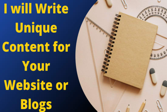 Write amazing articles and blog posts for your blog by Xpertbaloch | Fiverr