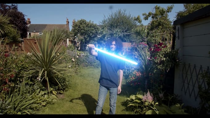 Add lightsaber vfx to your video or short film by Rorybathgateart | Fiverr