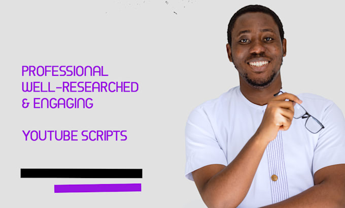 Research and write scripts for your youtube channel by Prof_stephen ...