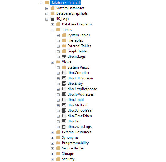 Provide a system to pull iis w3c log data into a sql database by ...