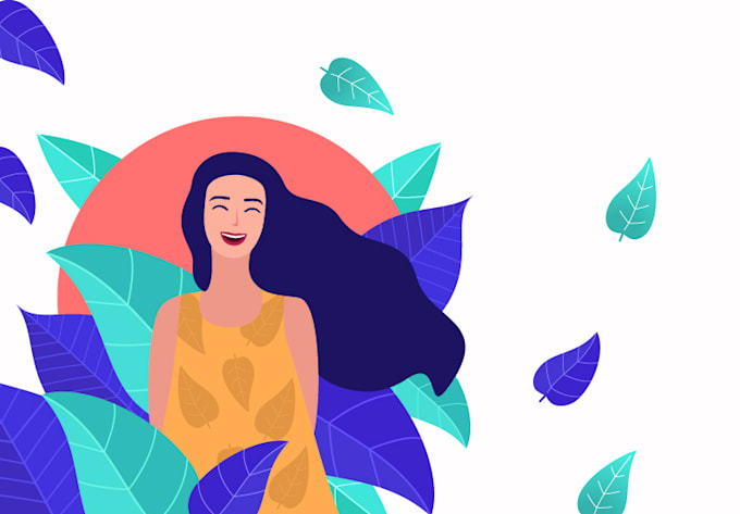 Create a simple flat vector illustration by Gab_is_ilus | Fiverr