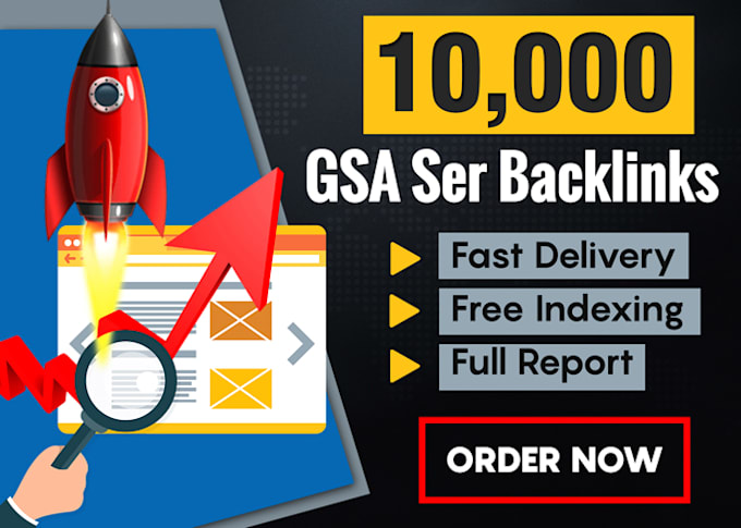 Build 10,000 gsa ser backlinks by Links2seo | Fiverr