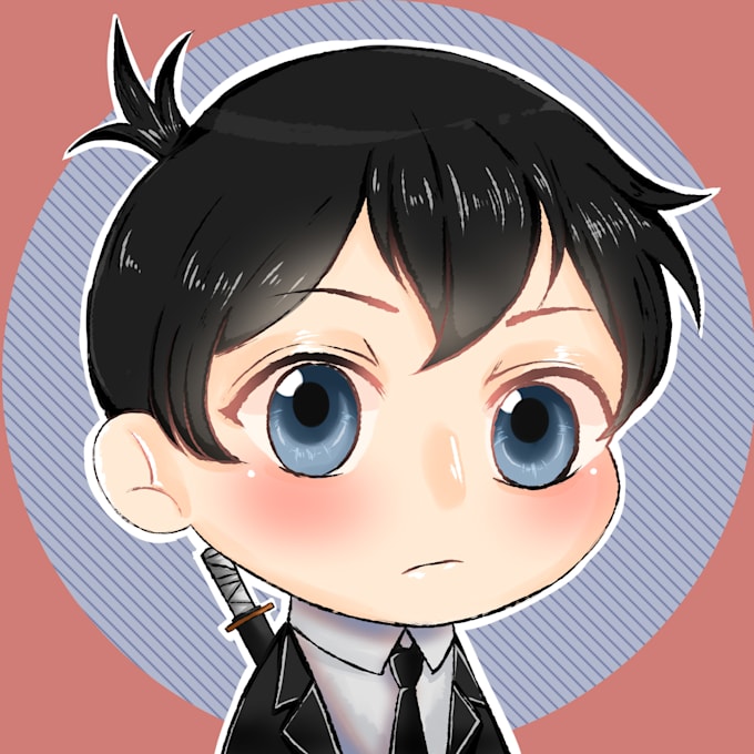 Make anime chibi icon by Rain_carnation | Fiverr